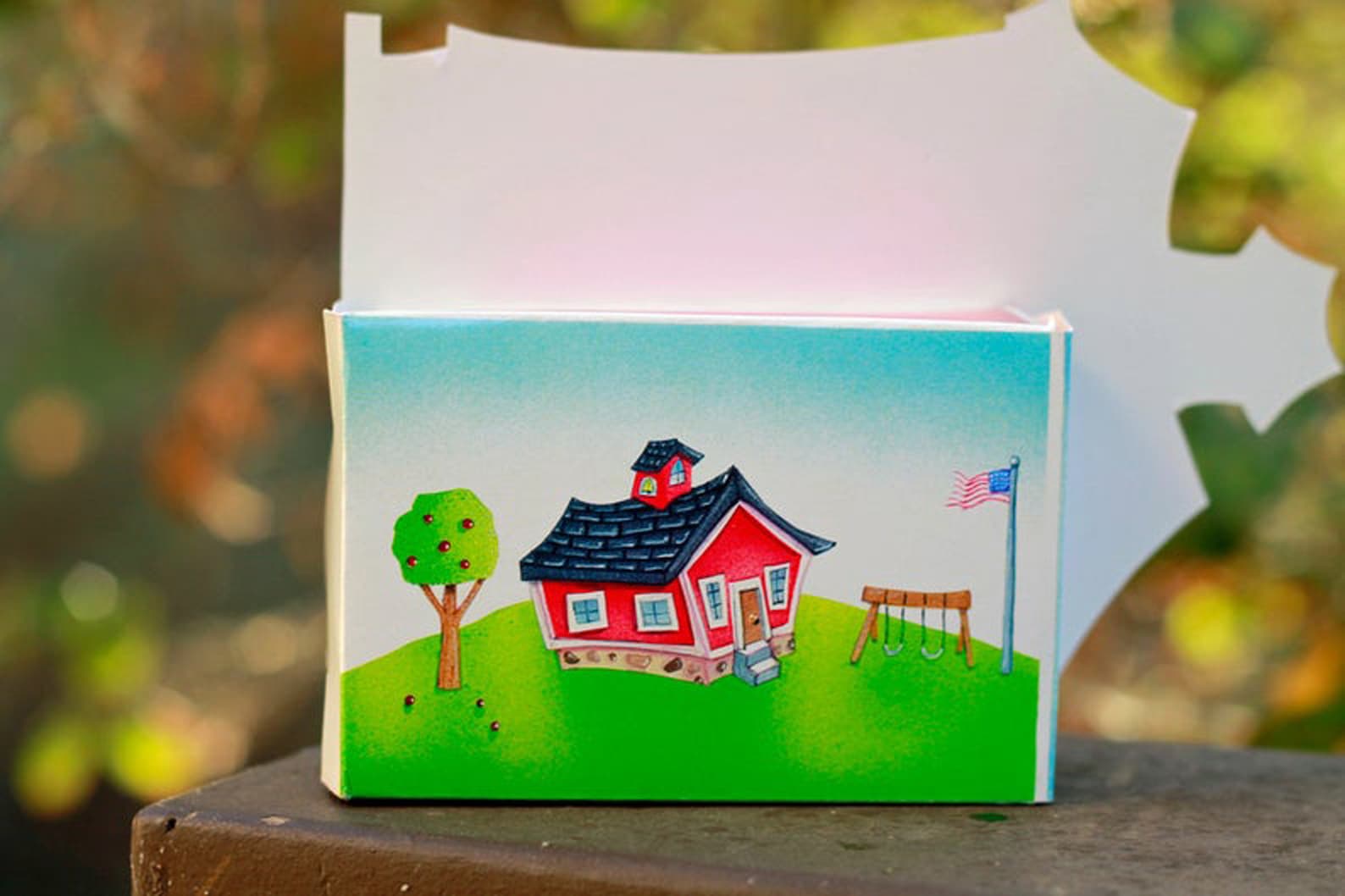 Red School House Candy Box: Teacher Appreciation Gift - Etsy