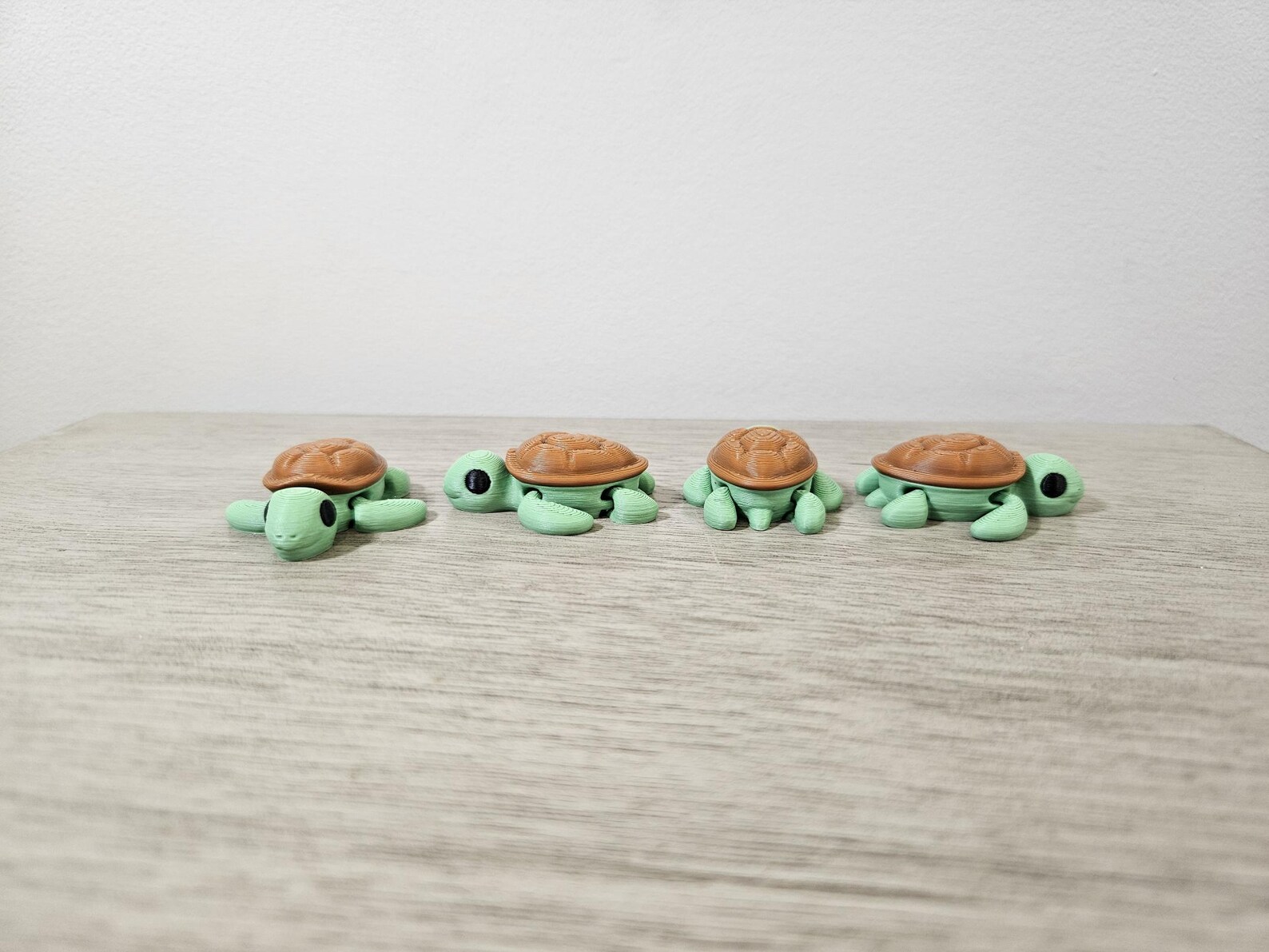 Mini Articulated Turtles - Etsy