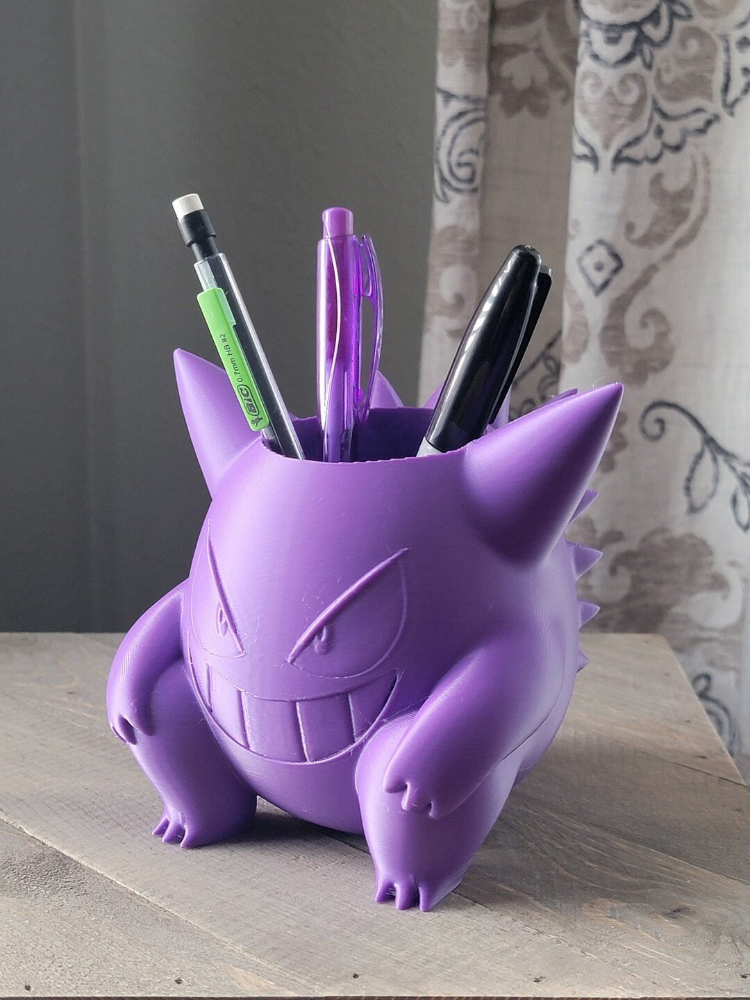 Gengar Pokemon Planter Pen Holder - DIY Paint Project - Etsy
