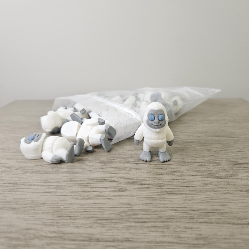 Yeti Toy Figurines - Etsy