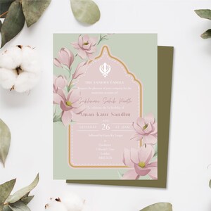 Sukhmani Sahib Paath Invitation | Digital | Editable | Instant Download ...