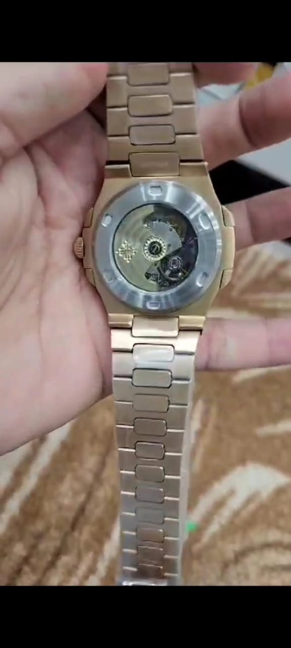 Patek Philippe Nautilus Stainless Steel Vintage Green Dial Unisex Watch ...