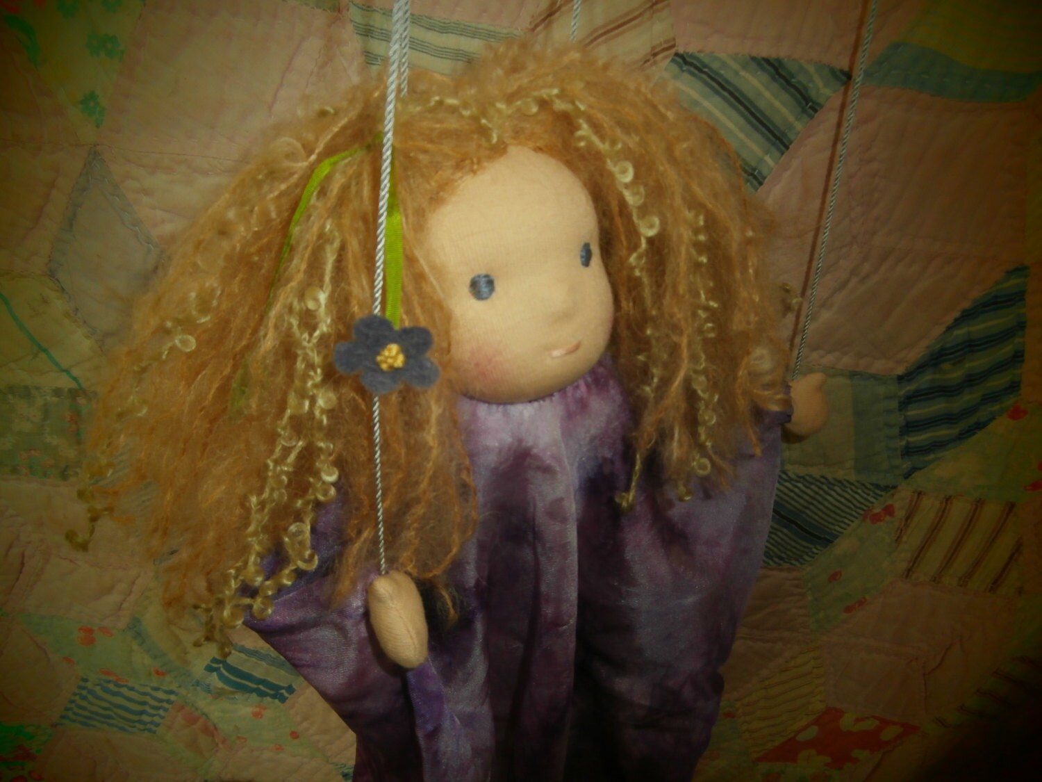 Waldorf Silk Puppet Marionette You Choose Custom Colors | Etsy