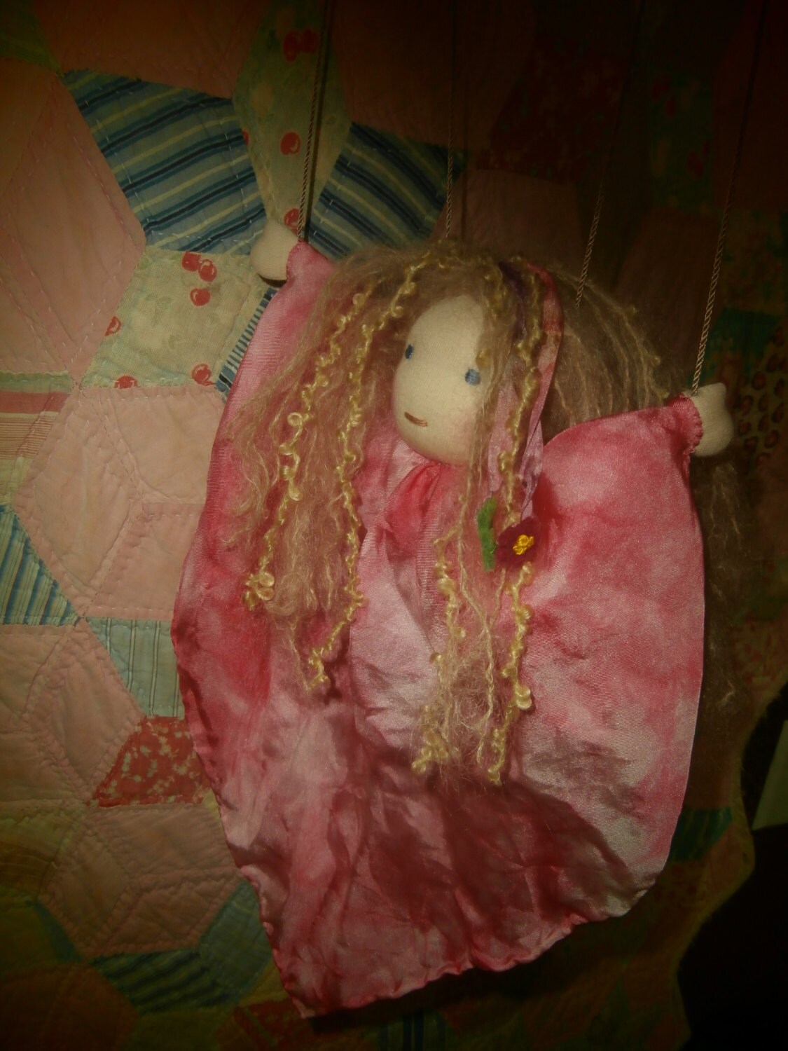 Waldorf Silk Puppet Marionette You Choose Custom Colors | Etsy