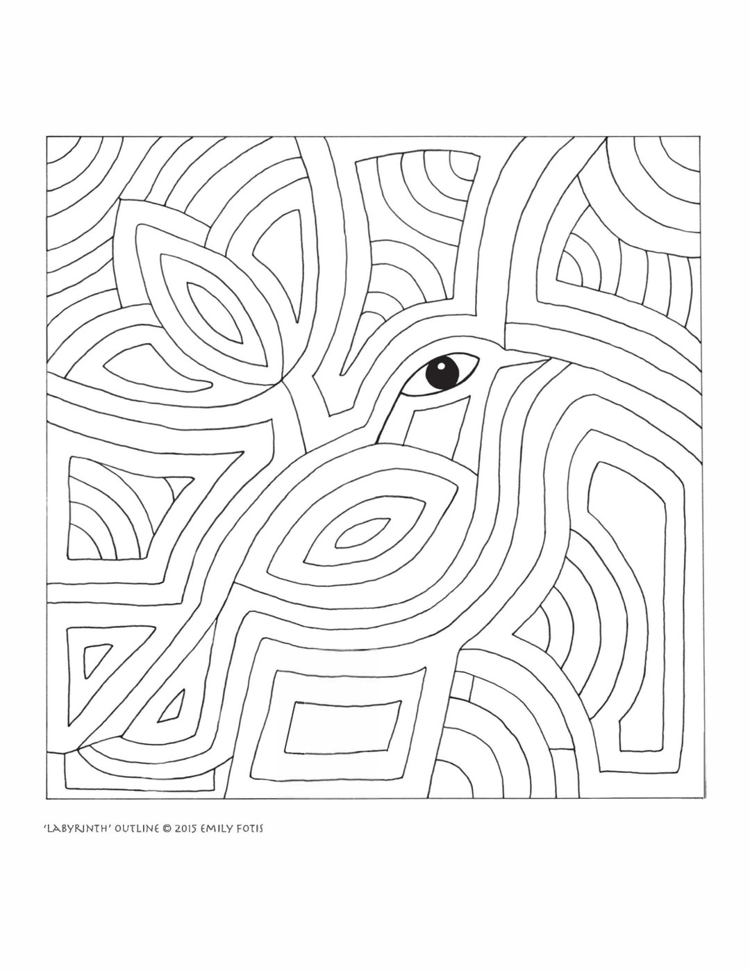 Digital Printable Download Wild Things Coloring Book Labyrinth E-sheet ...