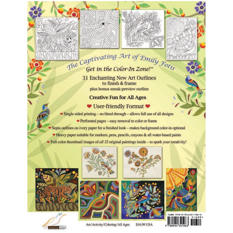 Digital Printable Download Wild Things Coloring Book Kaleidoscope E ...