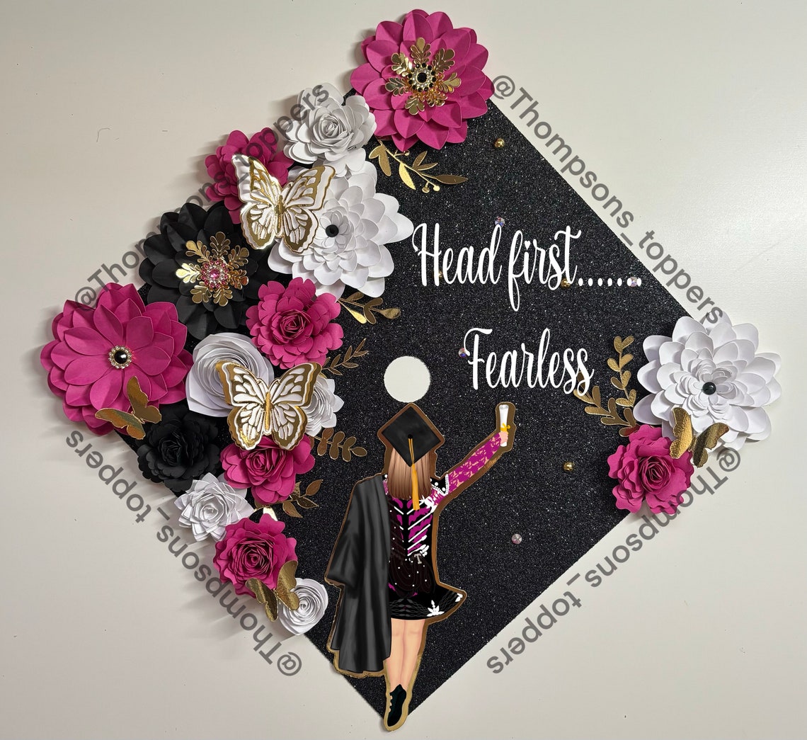 Irish Dance Graduate Glitter Cardstock Graduation Topper With Paper ...