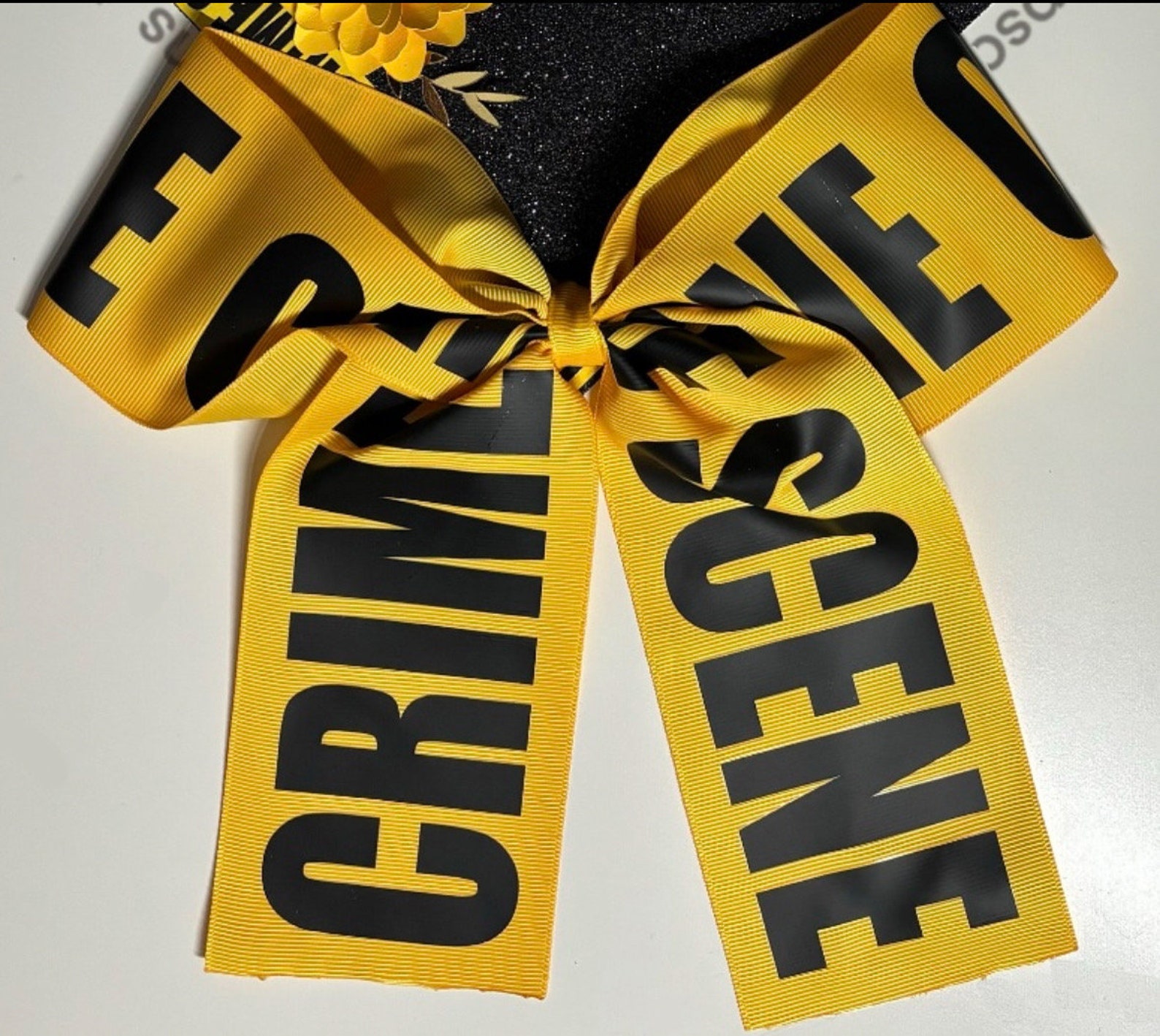 Glitter Cardstock Graduation Topper for Forensic Science Major With ...