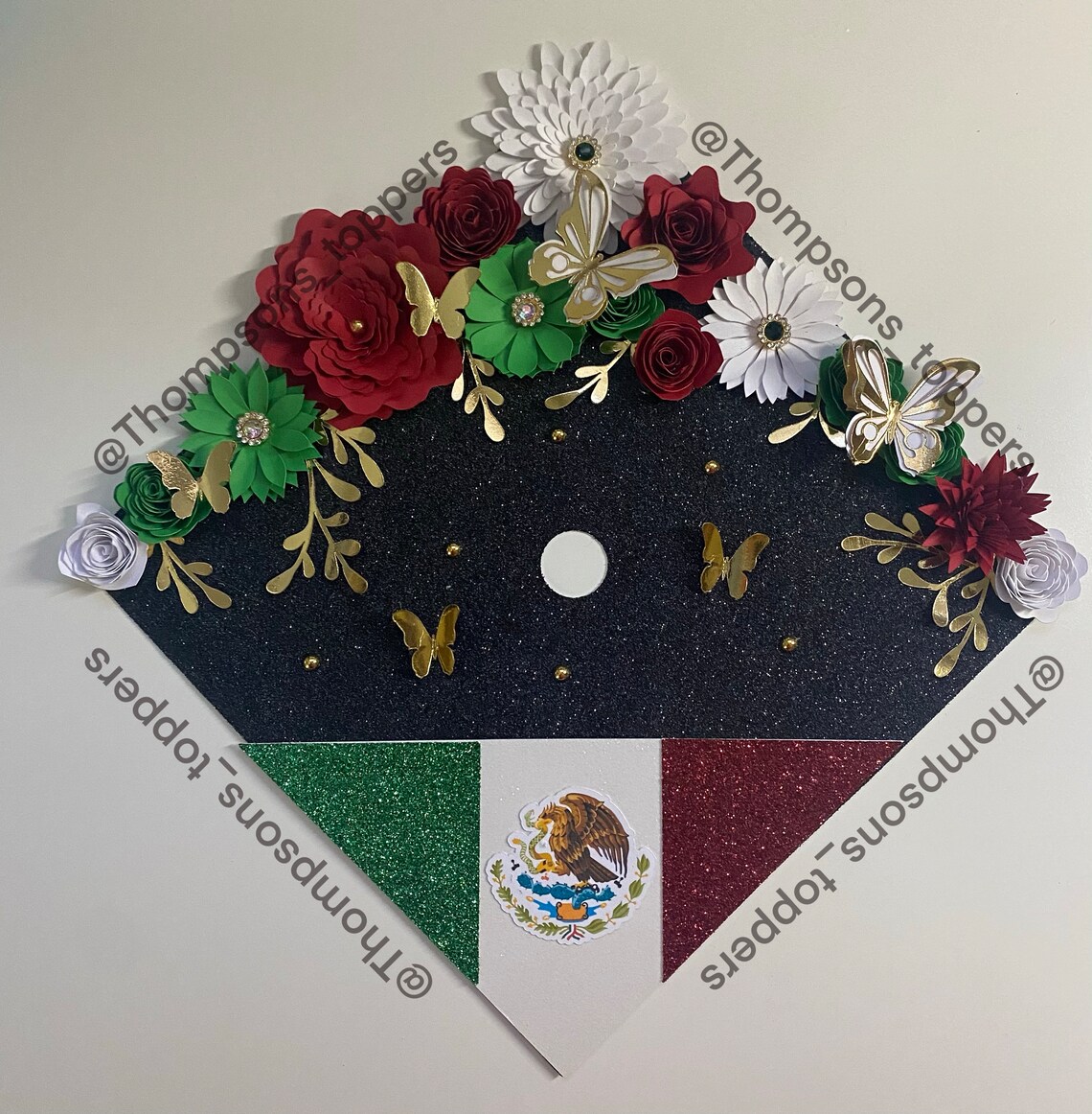 Mexico Grad Cap Topper - Etsy