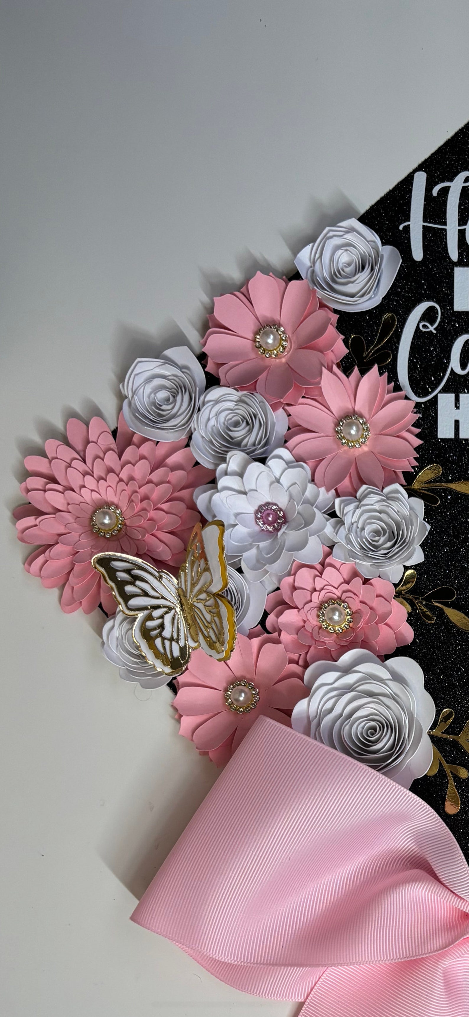 Glitter Cardstock Graduation Topper for Medical Major With Paper ...