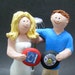 Frisbee Golfers Wedding Cake Topper, Disc Golf Wedding Cake Topper ...
