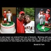 New York Mets Baseball Wedding Cake Topper, Baseball Team Wedding Cake ...