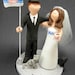New York Mets Baseball Wedding Cake Topper, Baseball Team Wedding Cake ...