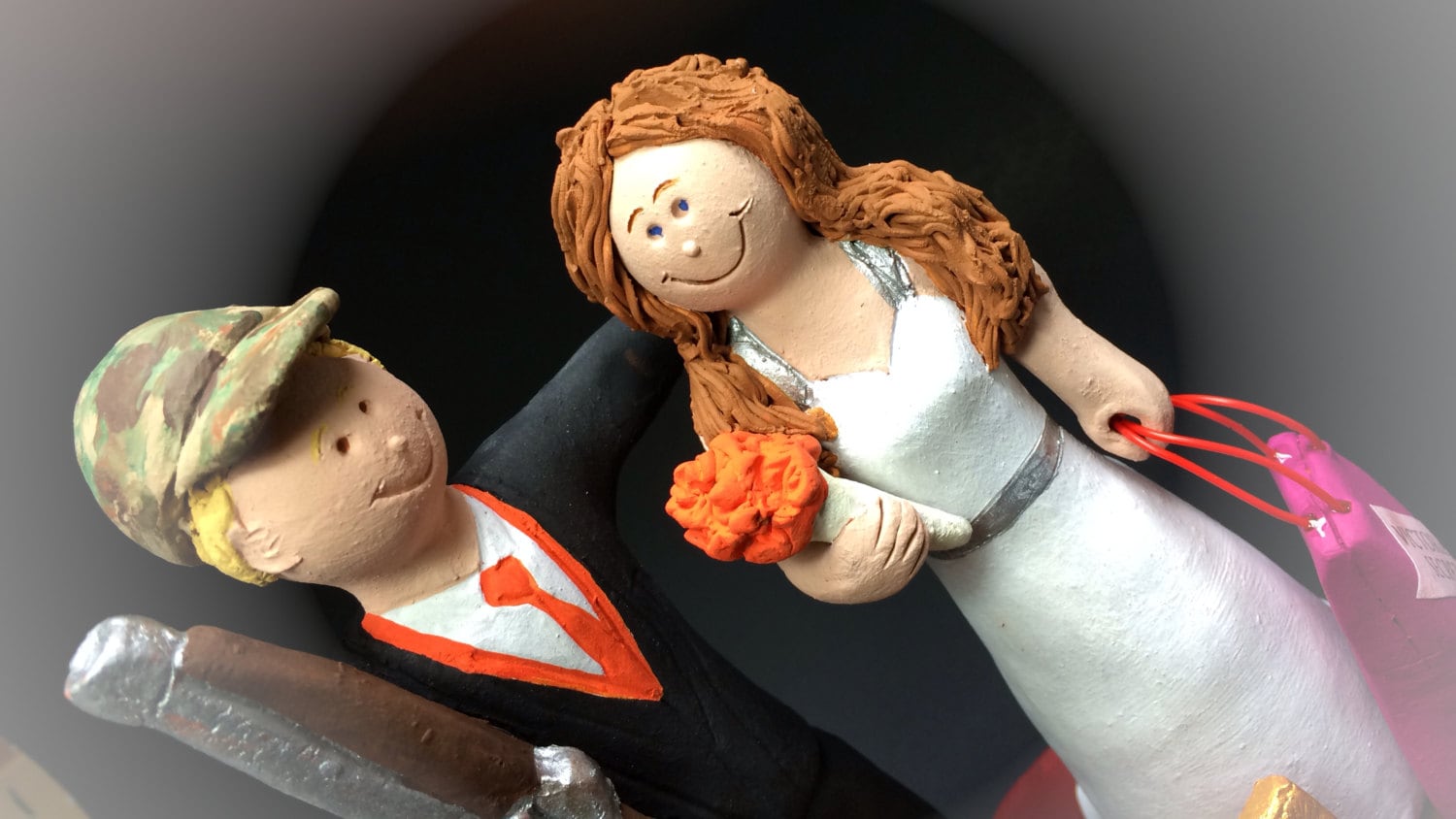Victoria's Secret Bride Wedding Cake Topper Custom Made Shopping Diva ...