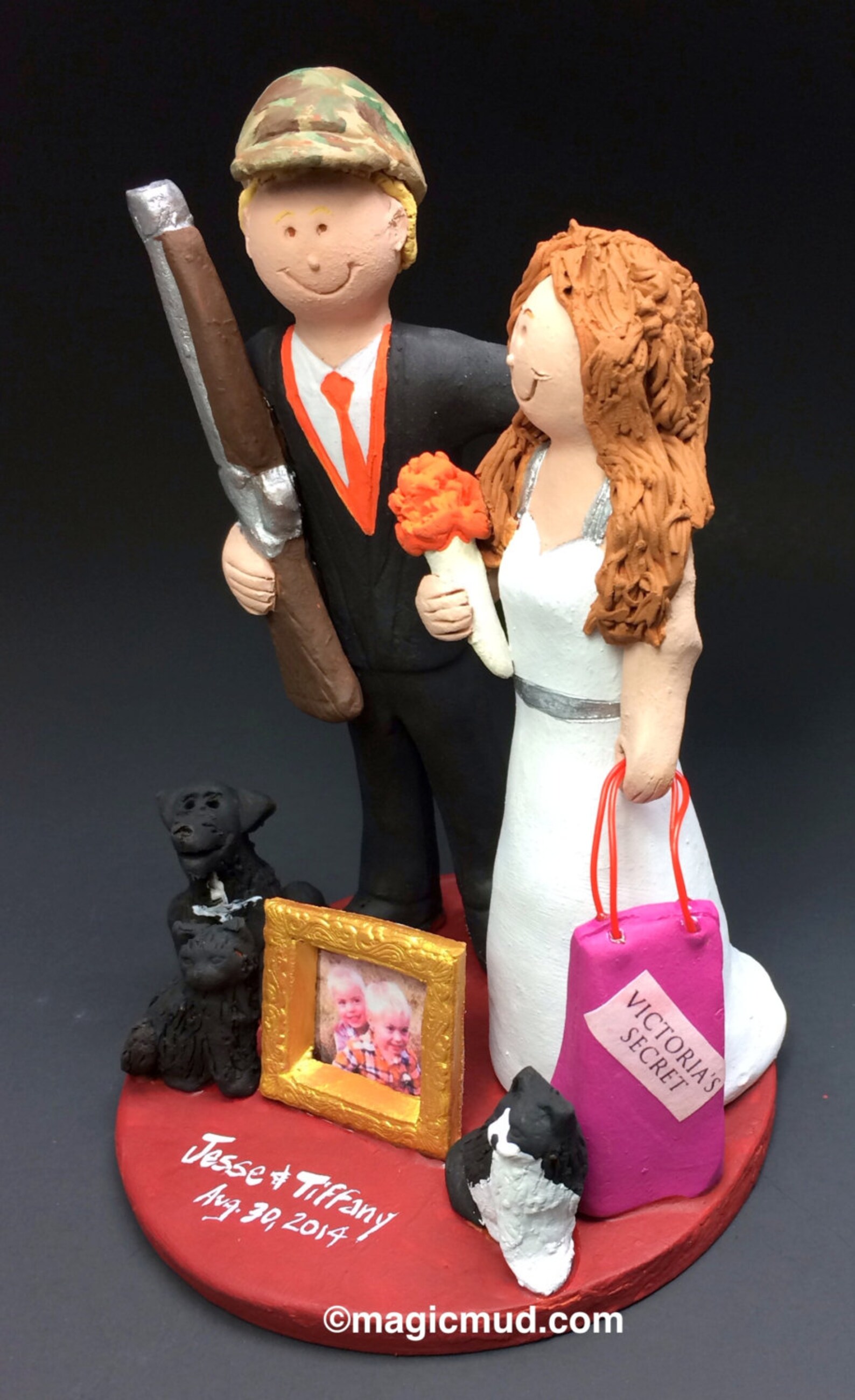 Victoria's Secret Bride Wedding Cake Topper Custom Made Shopping Diva ...
