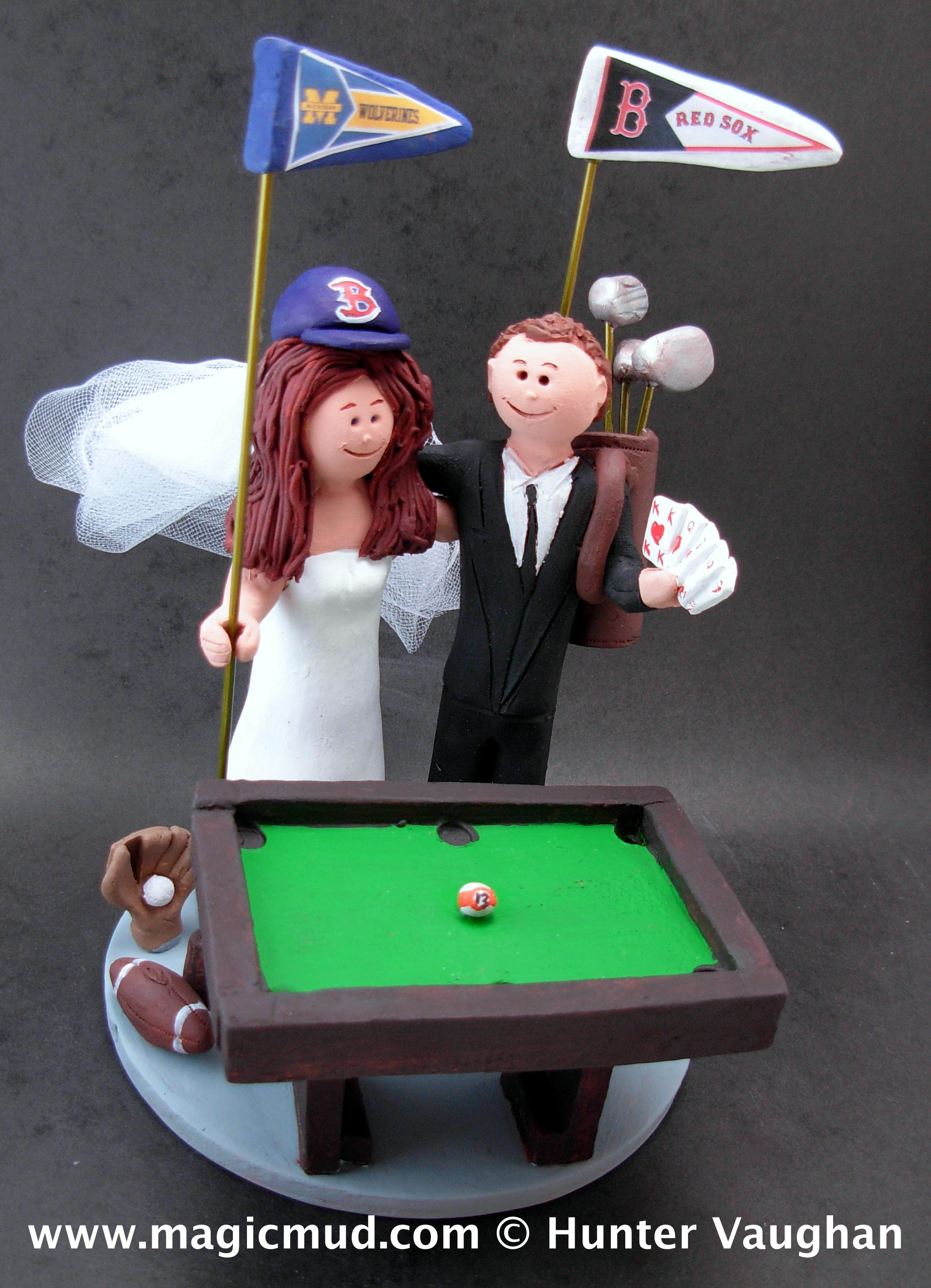 Golfing Wedding Cake Toppers Custom Made Golfers Wedding Cake - Etsy