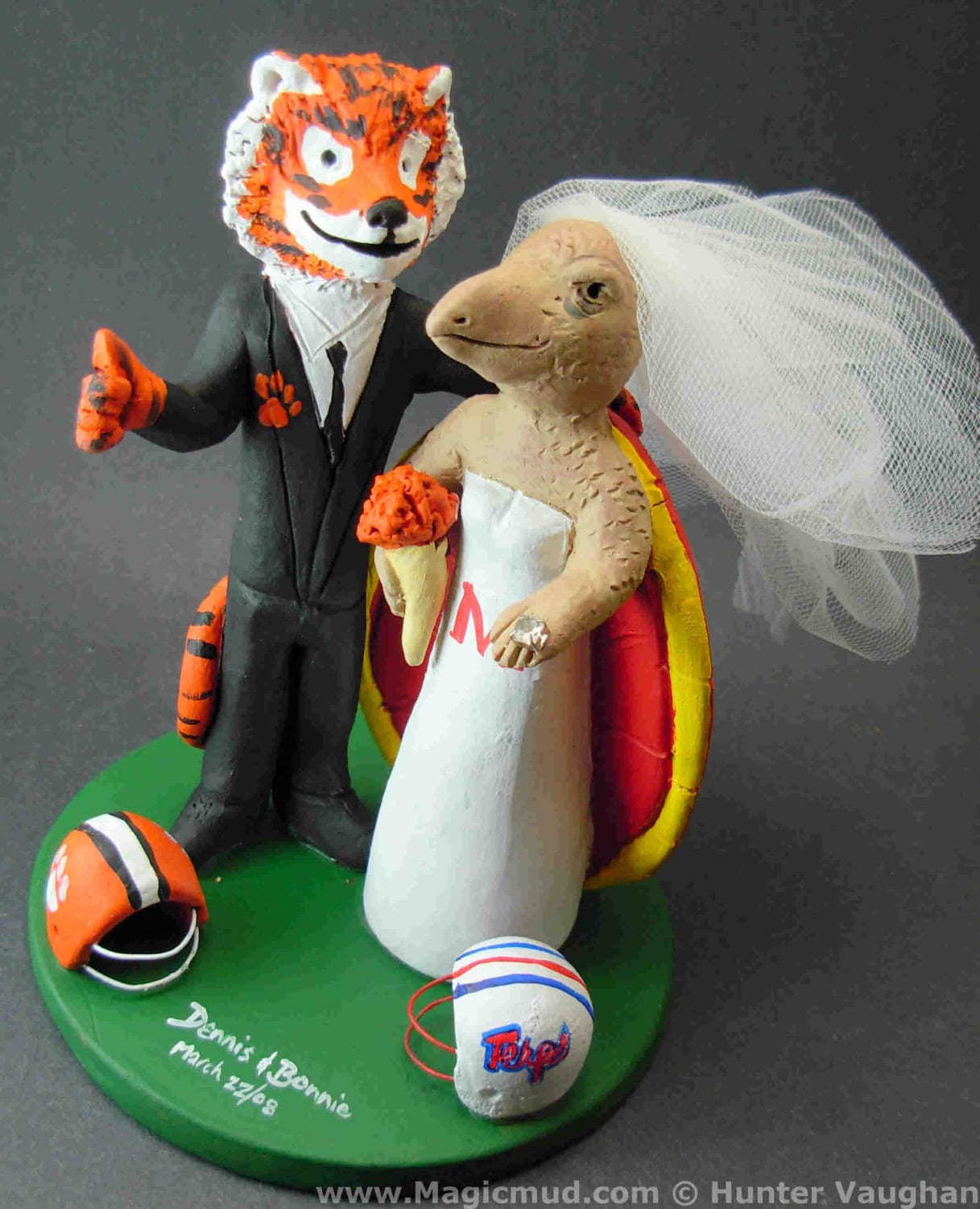 Purdue Football Wedding Cake Topper, Custom Made College Football ...