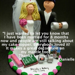 Mailman / Postman's Wedding Cake Topper - Custom Made Mailman Wedding ...