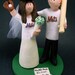 New York Mets Baseball Wedding Cake Topper, Baseball Team Wedding Cake ...