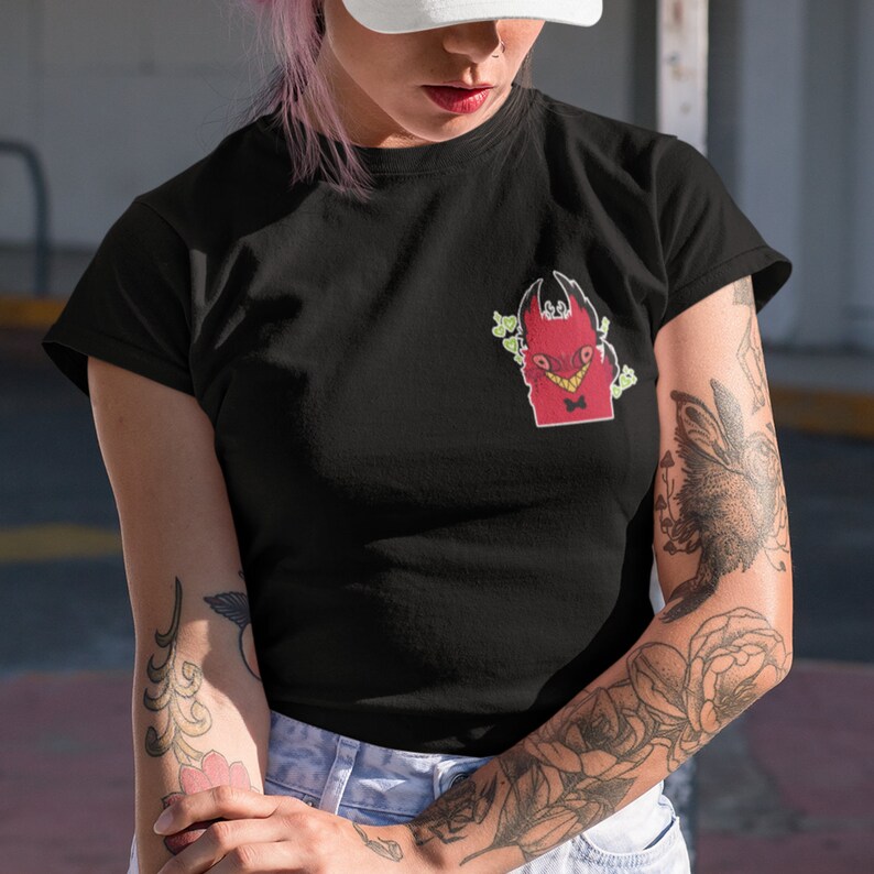 Cursed Alastor Cat, Hazbin Hotel Inspired Unisex T-shirt - Etsy