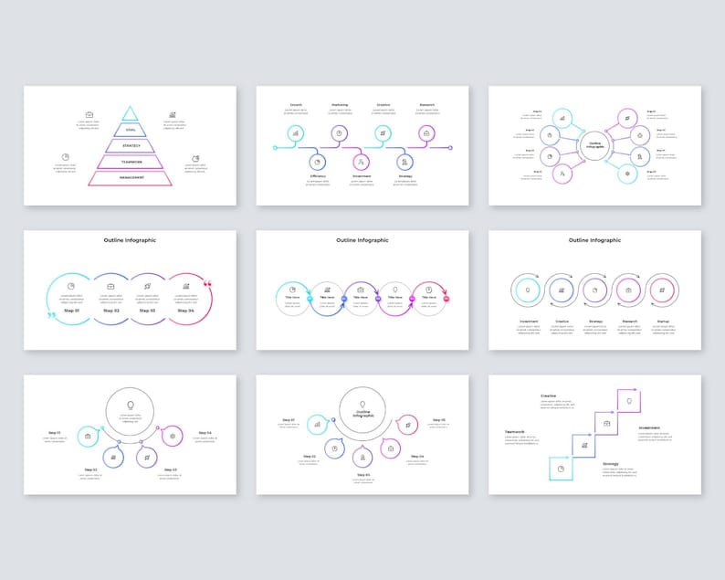 Canva Infographic Editable Template. Outline Canva Presentation ...