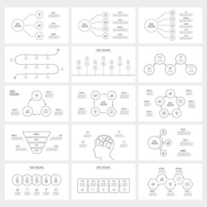 Doodle Powerpoint Template, Canva Template, Animated Infographic, Canva ...
