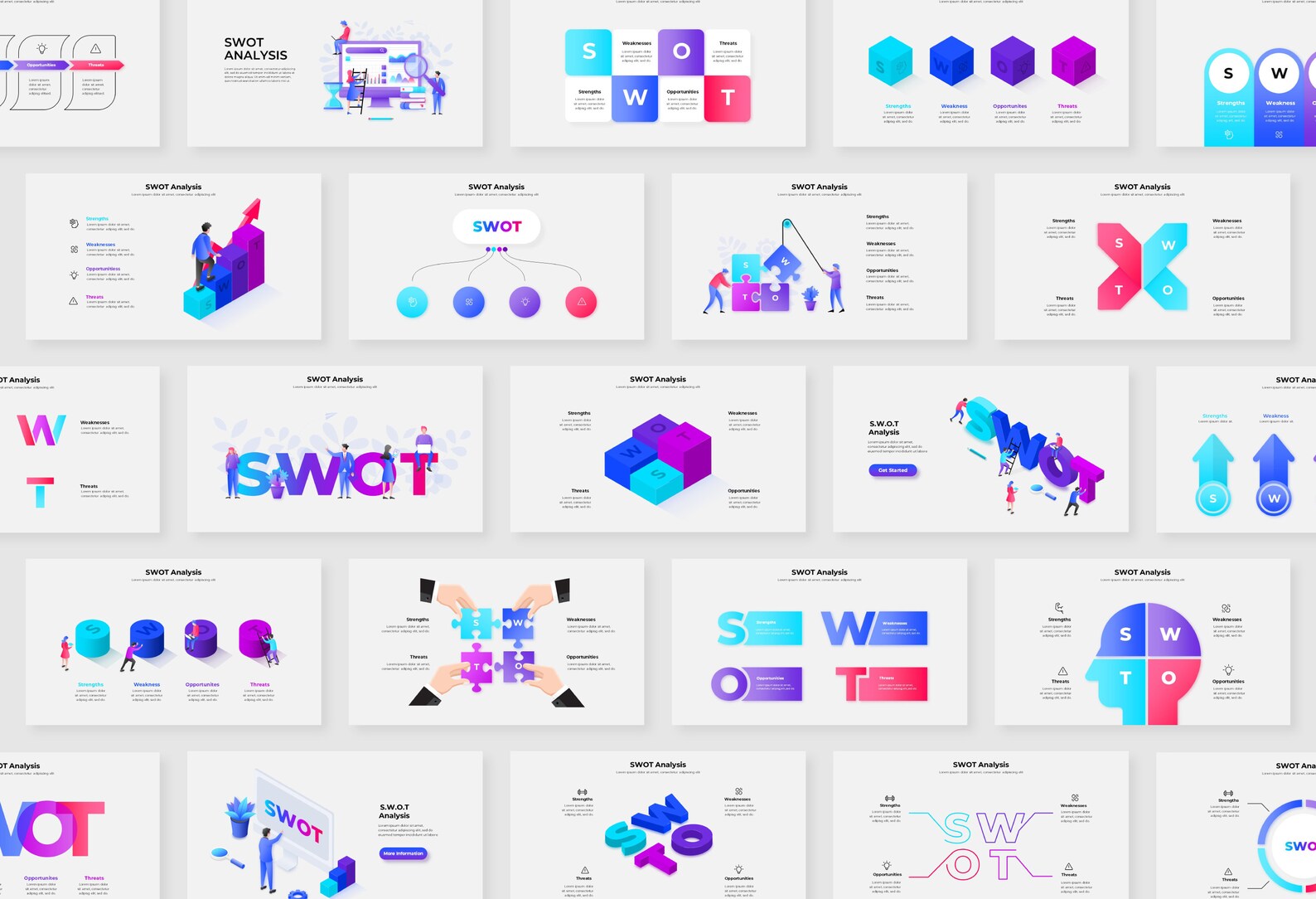 2000 Vector Infographics Bundle | Illustrator Infographic Editable ...