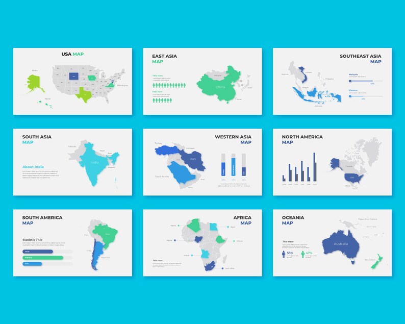 Process Powerpoint Infographic Animated Templates | Business ...