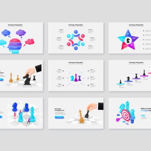 Business Strategy Powerpoint Templates, Animated Infographic ...