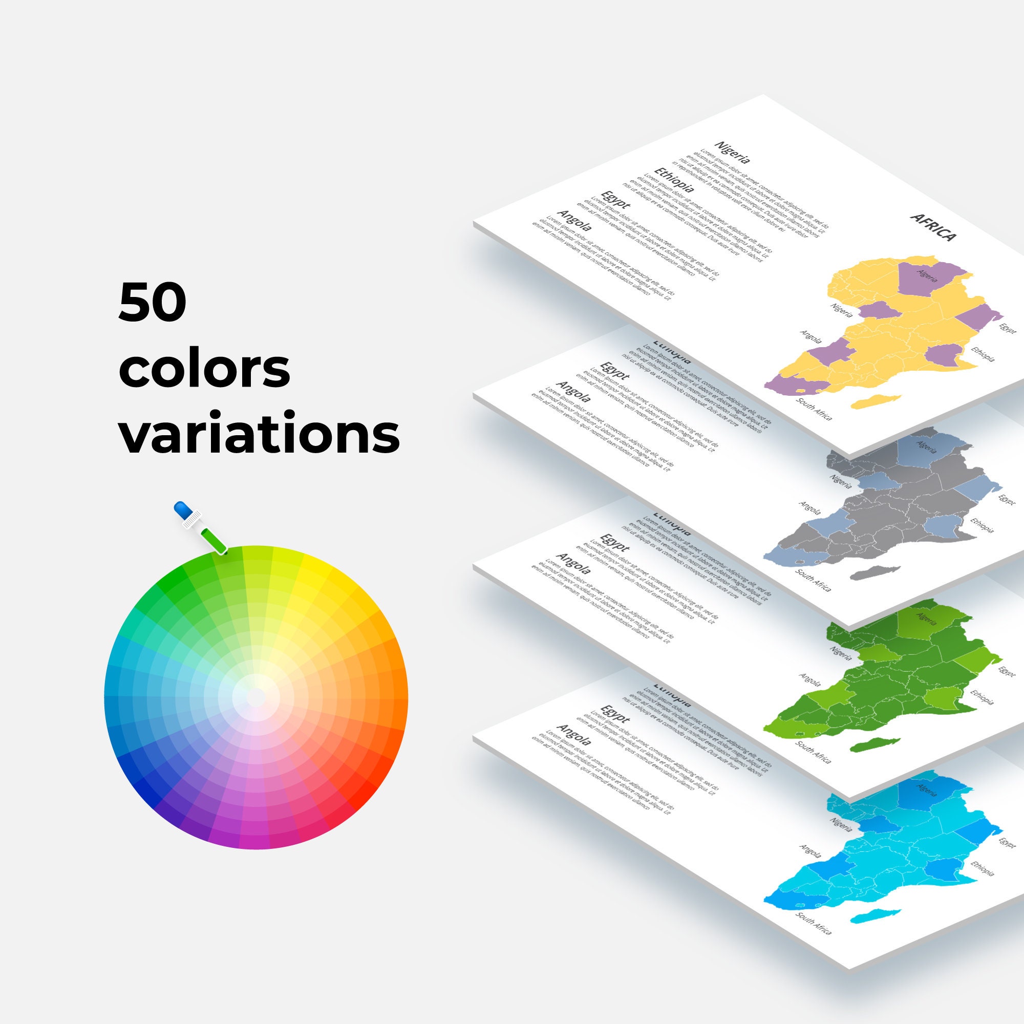 World Maps Animated Powerpoint Templates Infographic Slides for ...