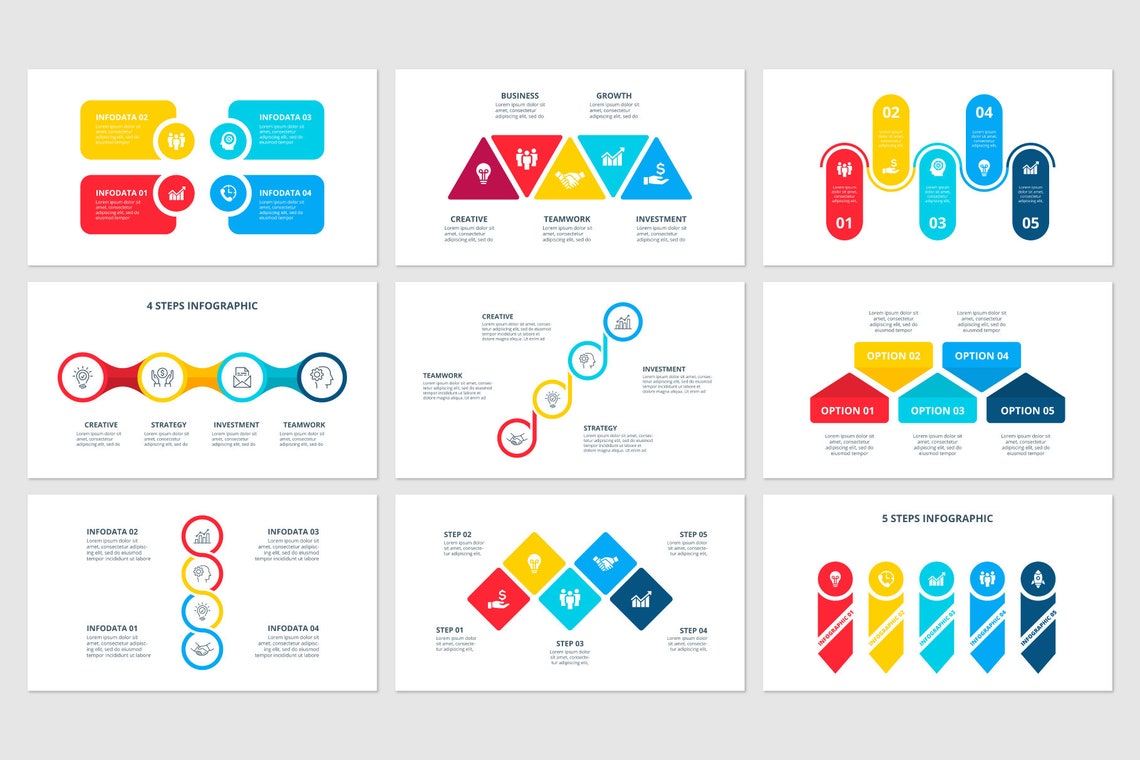 Abstract Powerpoint Template Animated Infographic Presentations Vector ...