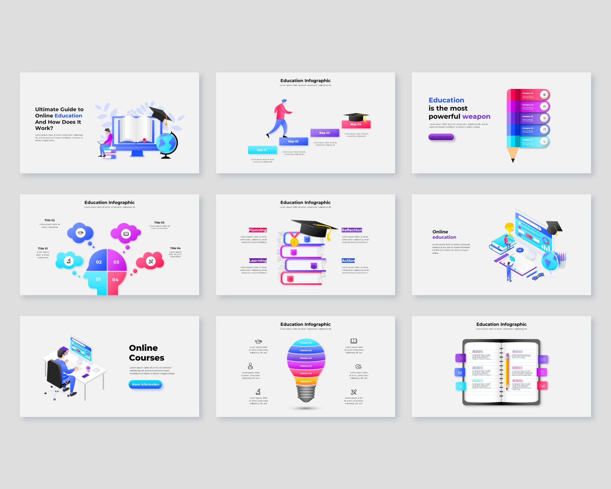 Canva Education Presentation Template. Animated Powerpoint and Keynote ...