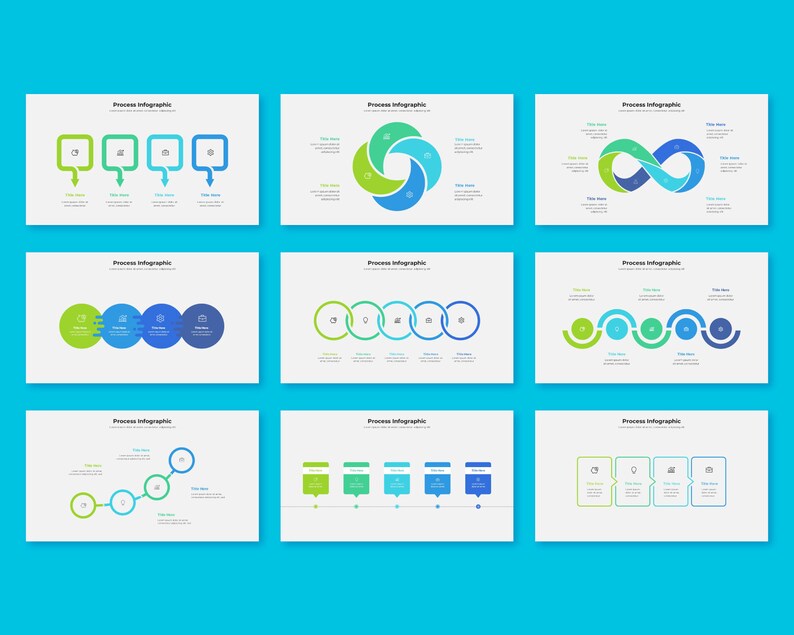 Process Powerpoint Infographic Animated Templates | Business ...