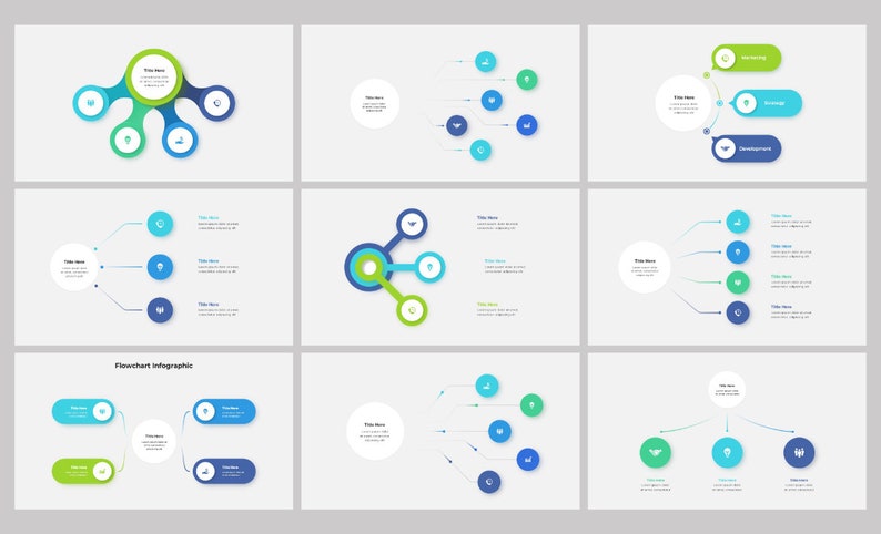 Flowchart Animated Powerpoint Template | Infographic Template ...