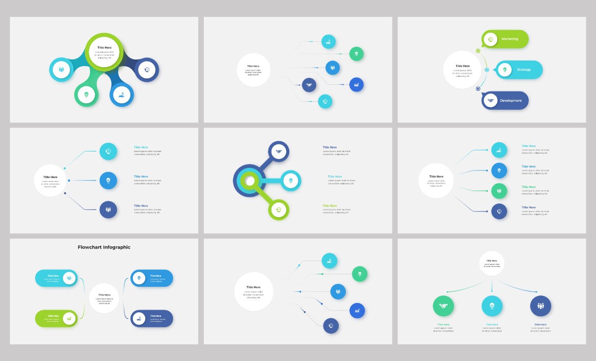 Flowchart Animated Powerpoint Template | Infographic Template ...