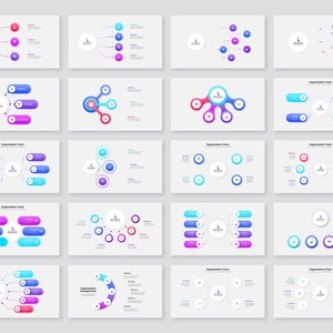 100 Organizational Powerpoint Charts, Animated Hierarchy Powerpoint ...