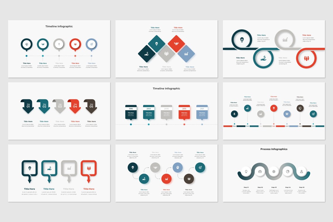 Timeline Powerpoint Template Animated Milestone Infographic Slides ...