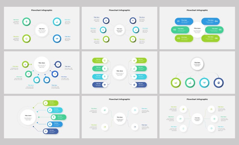 Flowchart Animated Powerpoint Template | Infographic Template ...