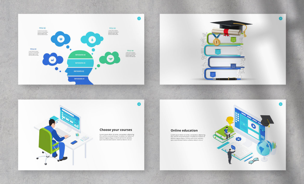 Education Powerpoint Infographic Animated Templates | Editable ...