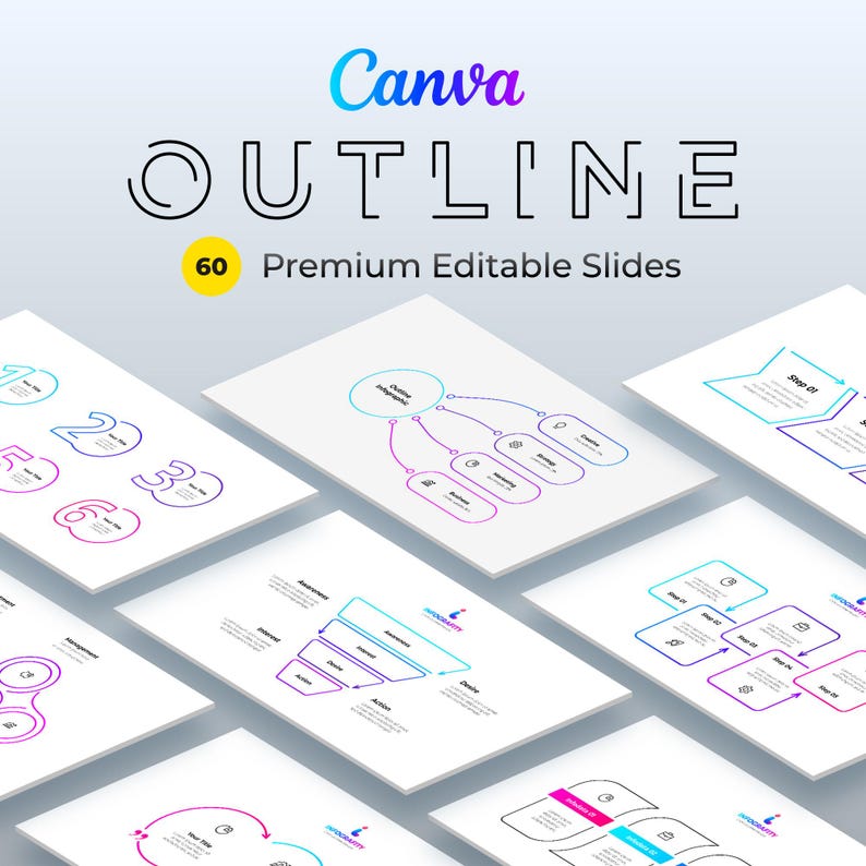 Canva Infographic Editable Template. Outline Canva Presentation ...