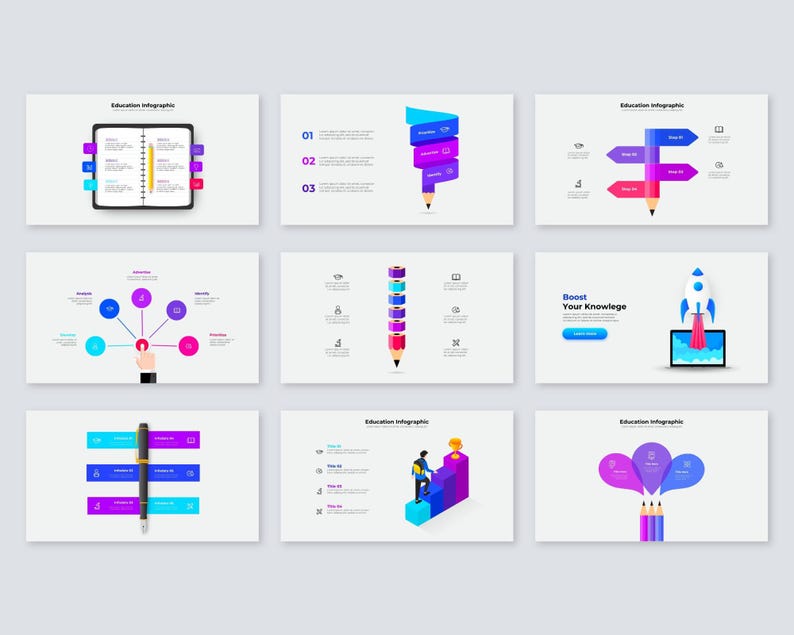 Canva Education Infographic Template | School Presentation for Teacher ...