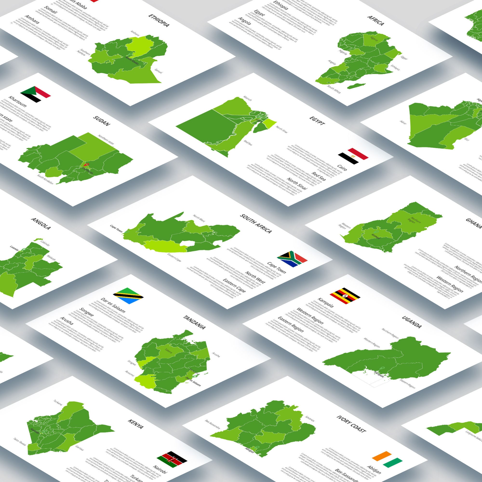 World Maps Animated Powerpoint Templates Infographic Slides for ...