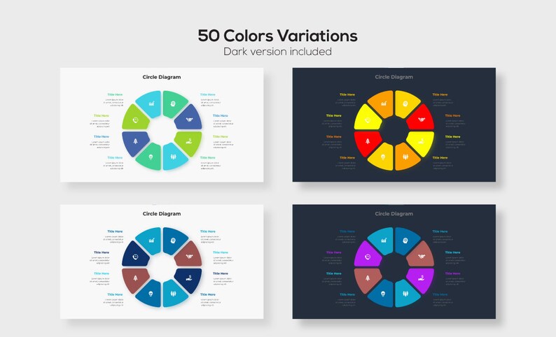Diagrams Powerpoint Template. Animated Infographic Template ...