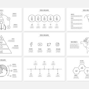 Canva Doodle Infographics Template | Hand-drawn Editable Slides ...