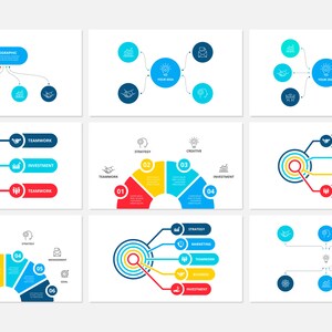 Flowcharts Animated Infographic Templates Presentations for Powerpoint ...