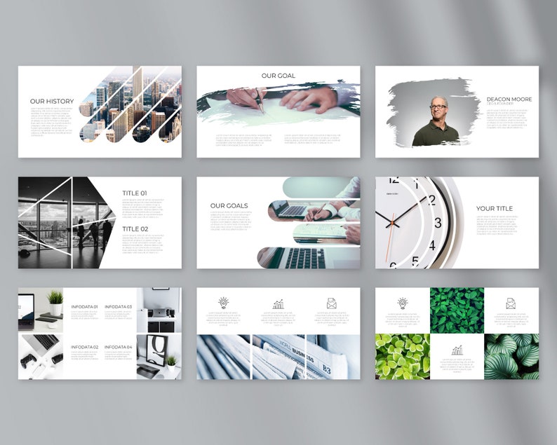 Plantillas de presentación corporativa en PowerPoint / Diapositivas ...