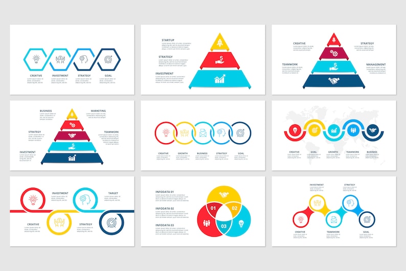 Abstract Powerpoint Template Animated Infographic Presentations Vector ...