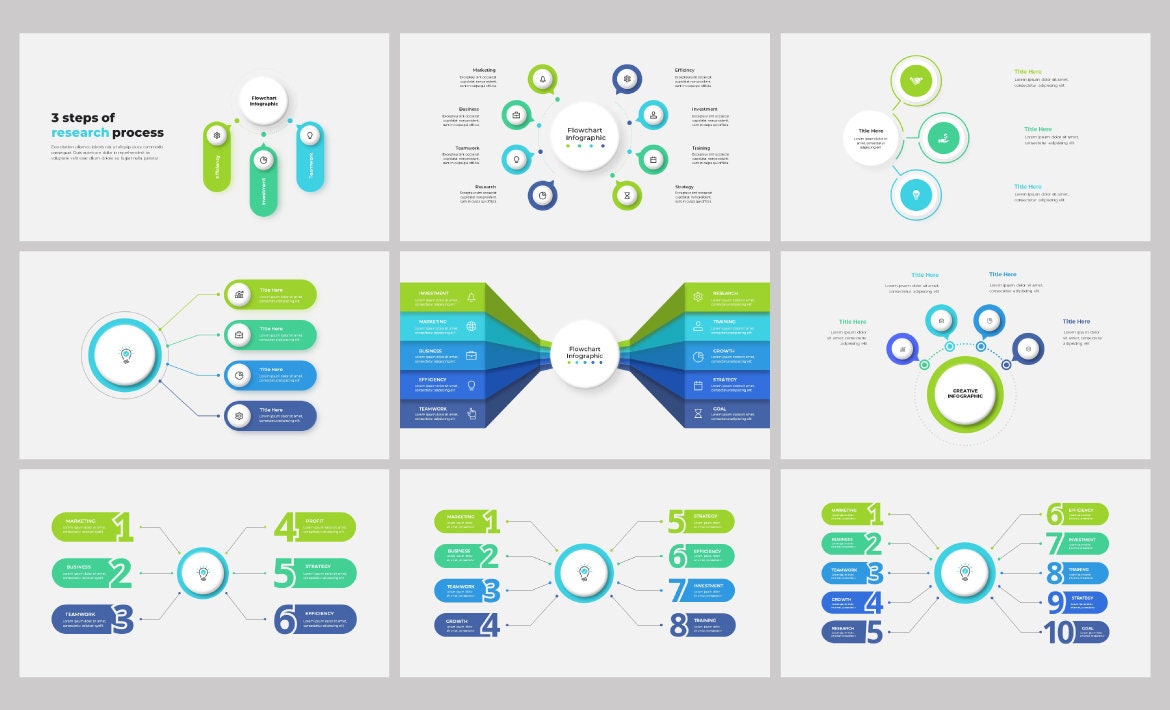 Flowchart Animated Powerpoint Template Infographic Template Powerpoint ...