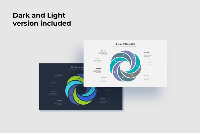 Animated Circular Diagrams Infographics for Powerpoint, Keynote, Google ...