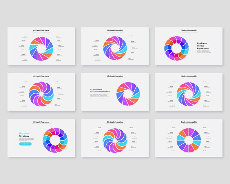 Circle Diagrams Powerpoint Templates | Animated Infographic ...
